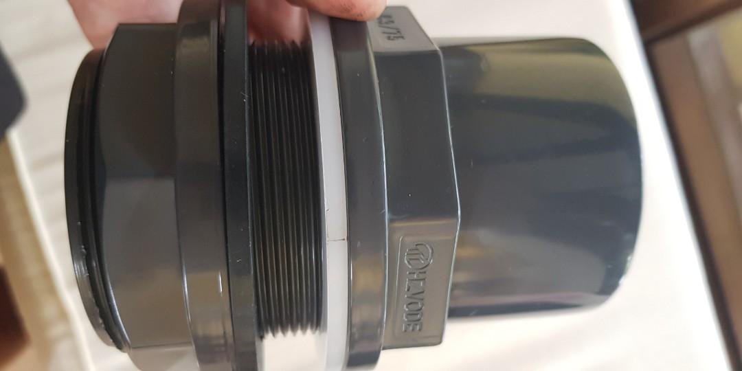 PVC overflow tank connector, Furniture & Home Living, Gardening, Hose ...