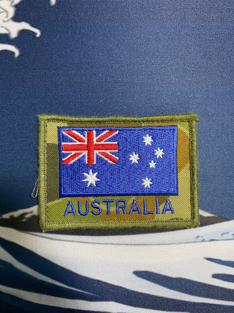 RAAF Australian Flag Camo Patch, Hobbies & Toys, Memorabilia ...