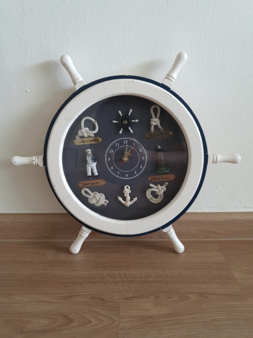 Sailor Clock, Hobbies & Toys, Memorabilia & Collectibles, Vintage ...