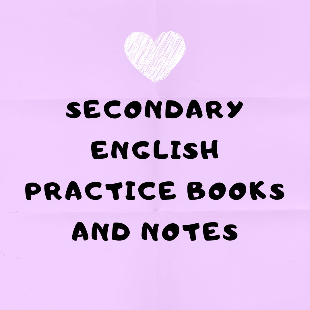 Secondary School English Practice Books And Notes Hobbies Toys secondary-school-english-practice-books-and-notes-hobbies-toys