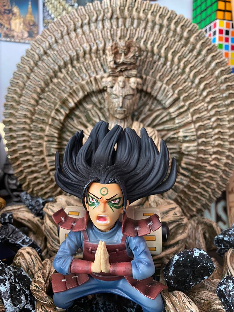 Senju Hashirama naruto god mode statue super solid, Toys & Games ...