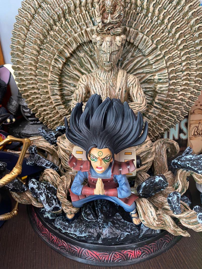 Senju Hashirama naruto god mode statue super solid, Toys & Games ...