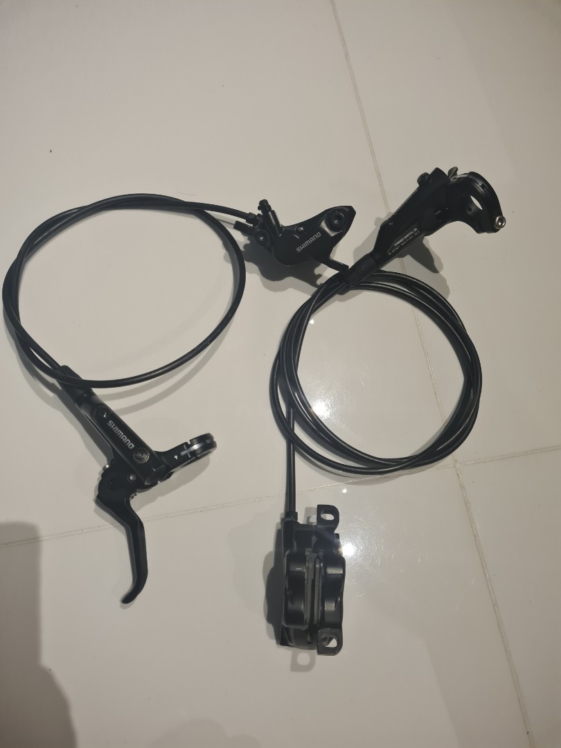 shimano mt520 4 pot brake set, Sports Equipment, Bicycles & Parts ...