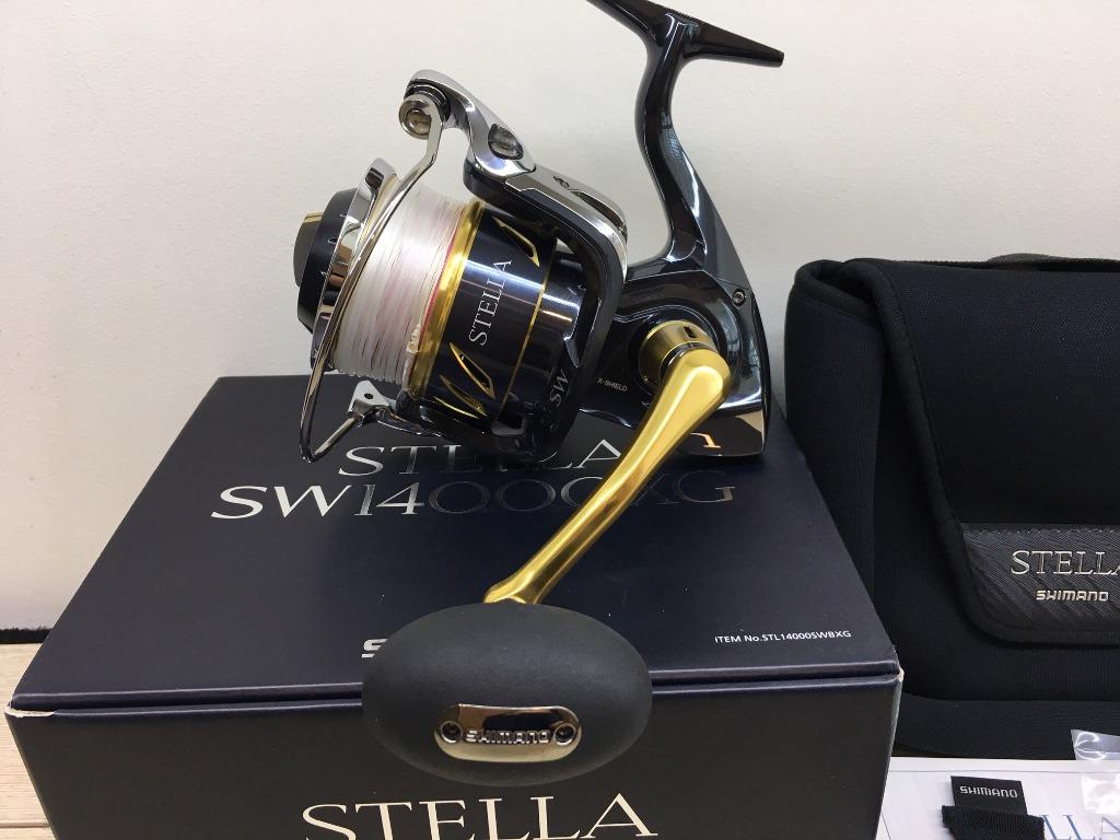 Shimano Stella SW14000XG (2013 Model) Fishing Reel, Sports Equipment, Fishing on Carousell