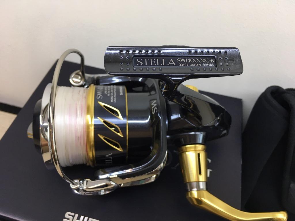 Shimano Stella SW14000XG (2013 Model) Fishing Reel, Sports Equipment, Fishing on Carousell