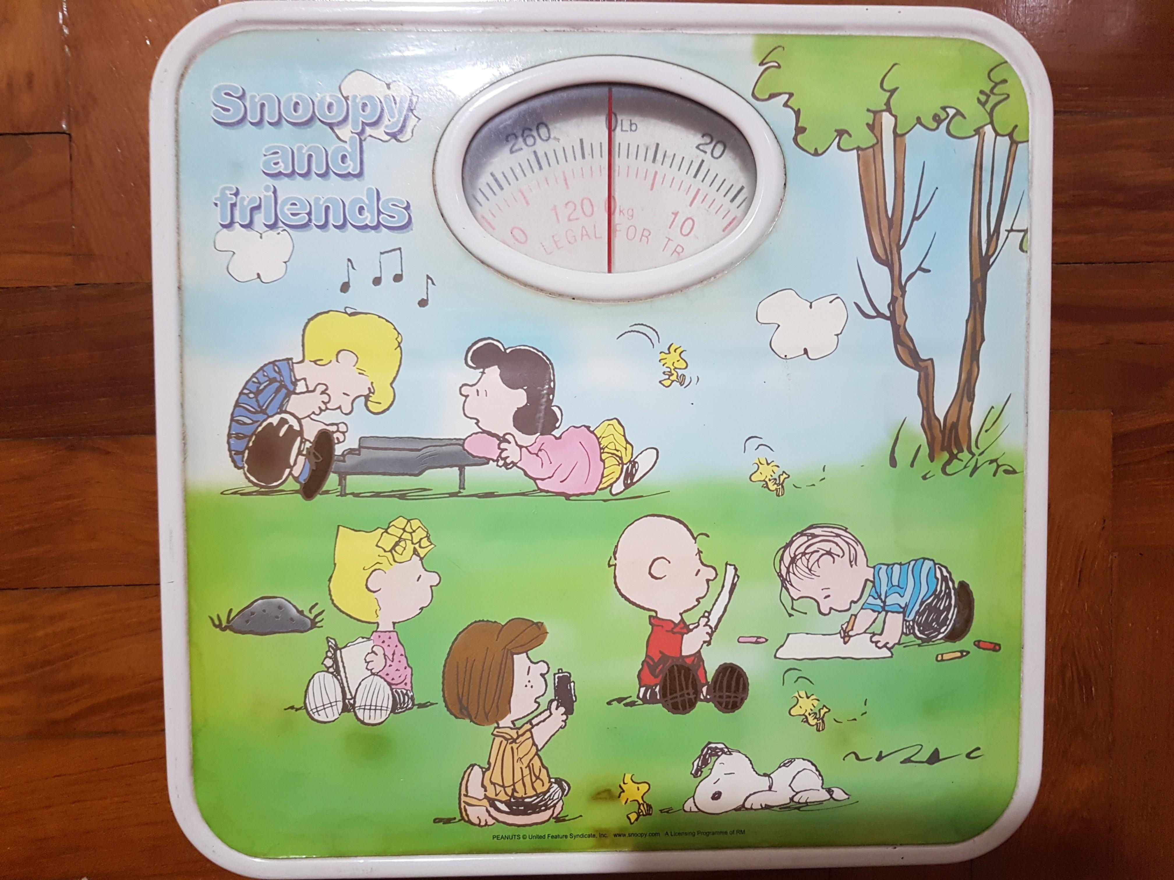 Peanuts Snoopy weighing scale, Hobbies & Toys, Memorabilia ...