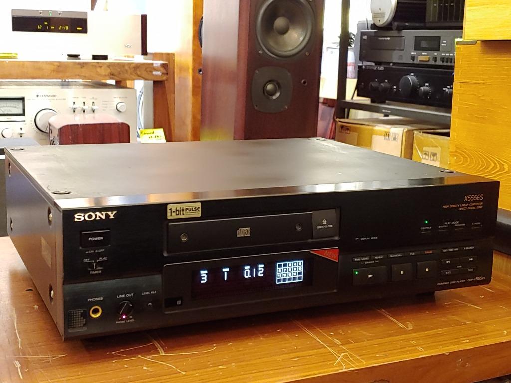 Sony CDP-X555ES cd player, 音響器材, 音樂播放裝置 MP3及CD Player - Carousell