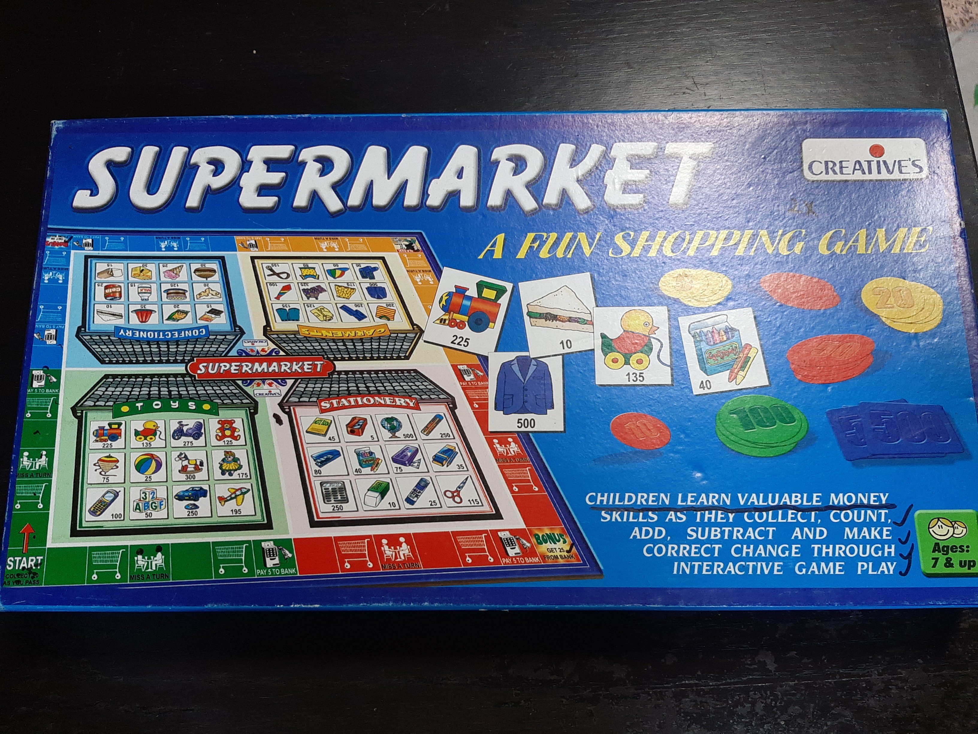 Supermarket board game, Hobbies & Toys, Toys & Games on Carousell
