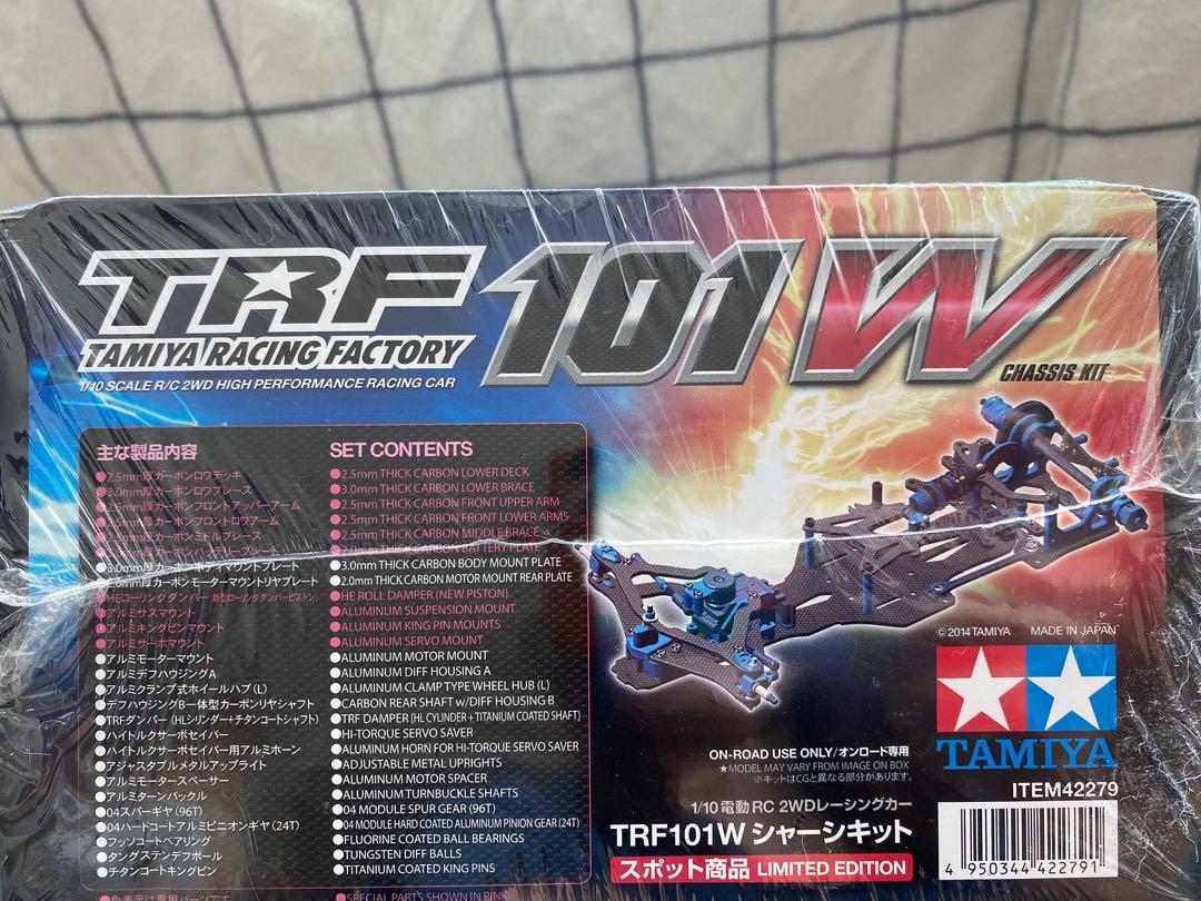 模型車 TAMIYA #42279 TRF101W Chassis Kit 1/10 R/C Limited Edition, 興趣及遊戲 ...