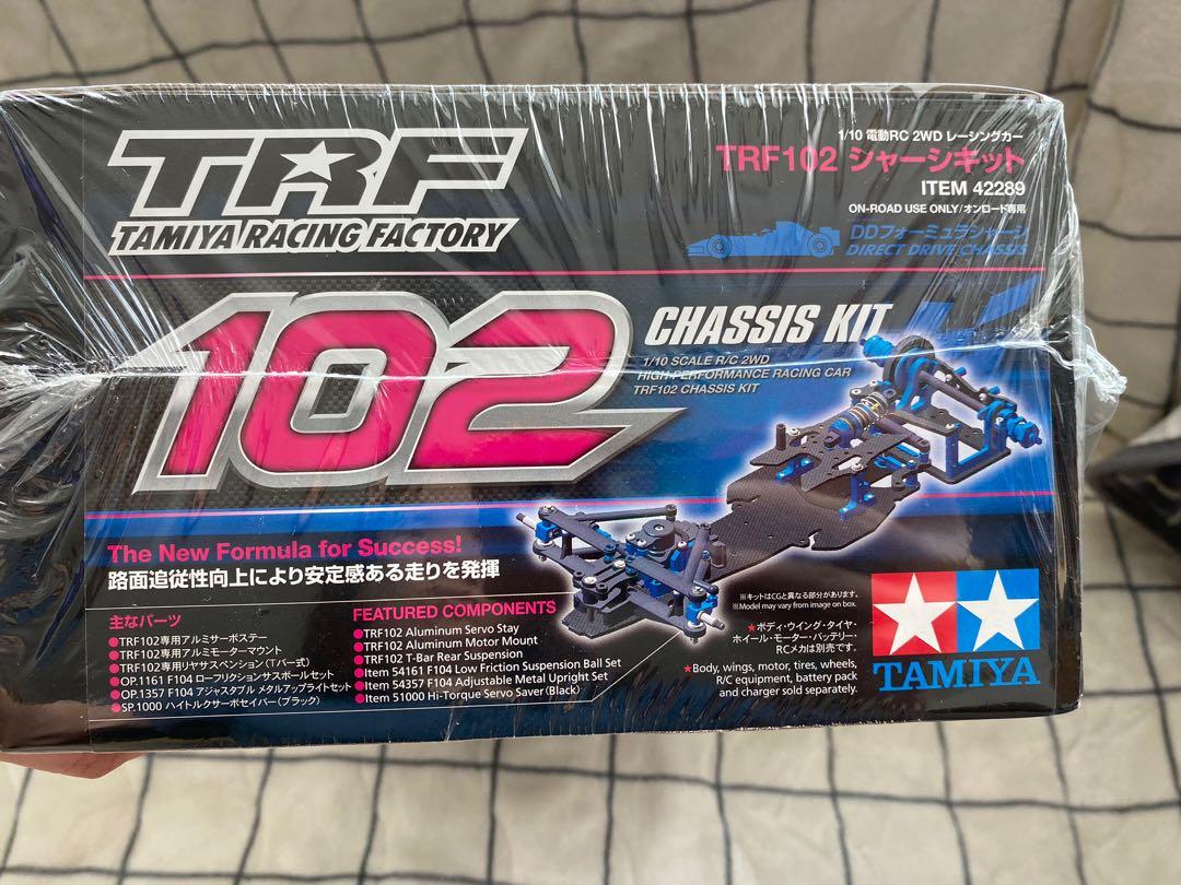 模型車 Tamiya #42289 1/10 R/C TRF102 Chassis Kit, 興趣及遊戲, 玩具 & 遊戲類 - Carousell