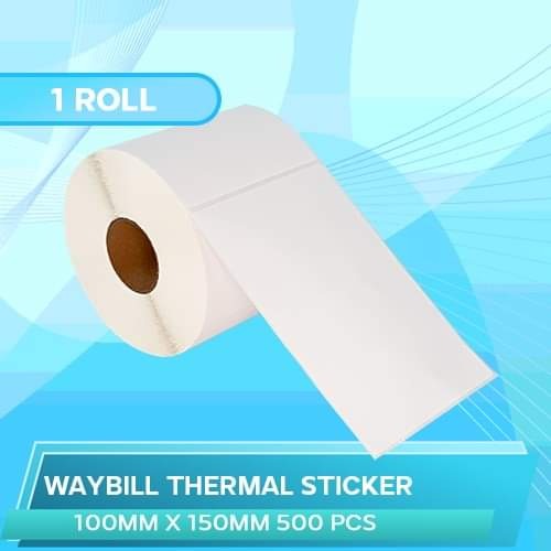 Thermal Air Waybill A6 Sticker 500's/roll, Commercial & Industrial ...