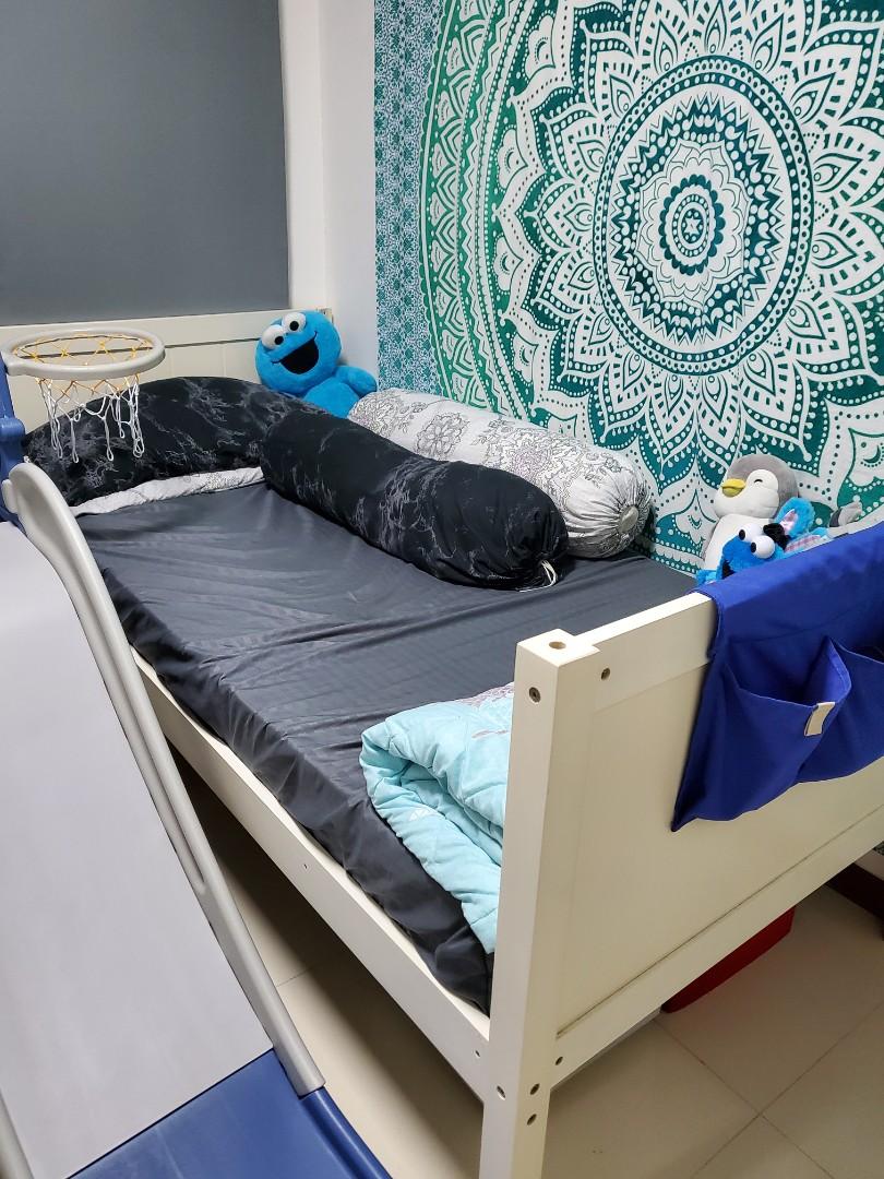 Single Bed Frame, Furniture & Home Living, Furniture, Bed Frames ...