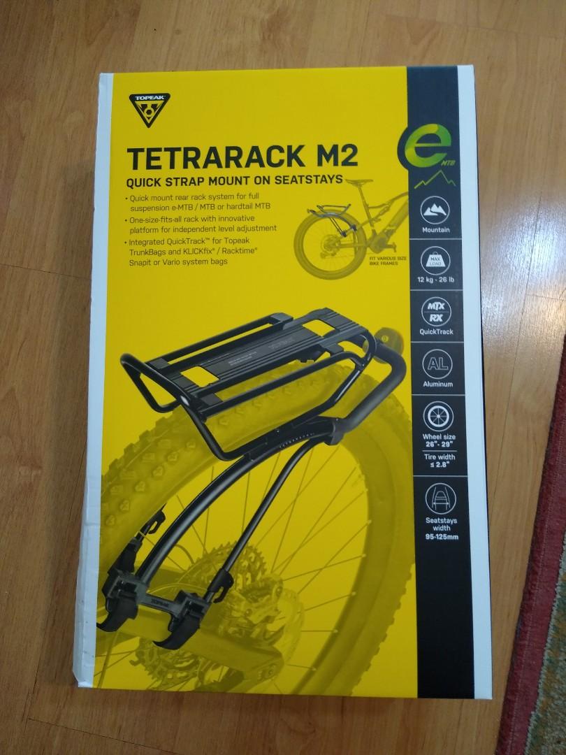 Topeak Tetrarack M2 rear rack, Bicycles & PMDs, Parts & Accessories on ...