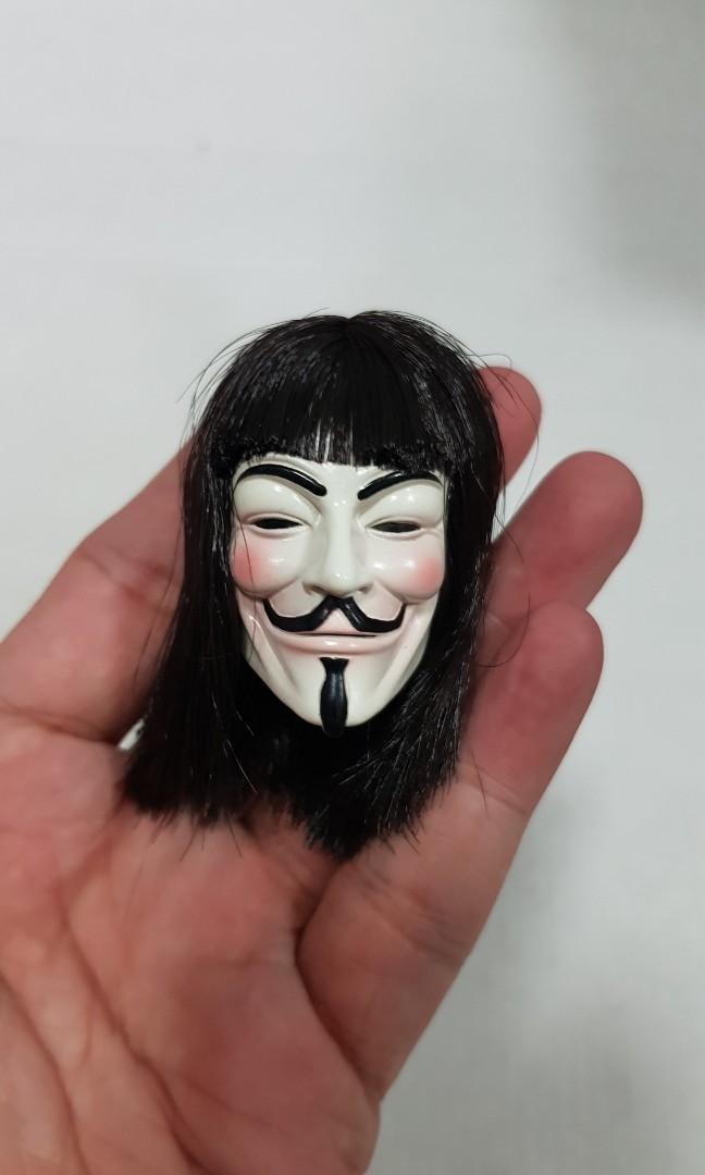 Toys Power BFC 1/6 Scale V for VENDETTA head Sculpt, Hobbies & Toys ...