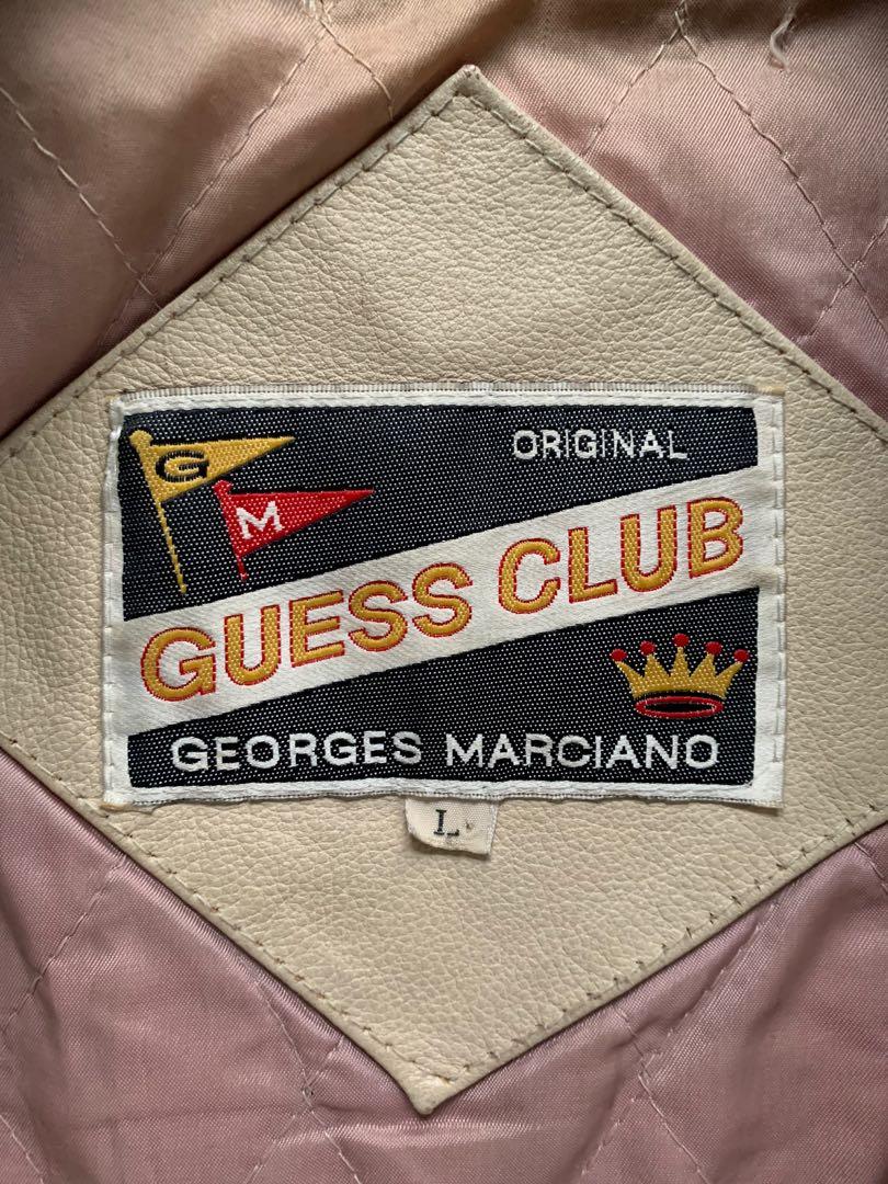 Vintage Guess Club Georges Marciano Varsity Jacket, Men's Fashion ...