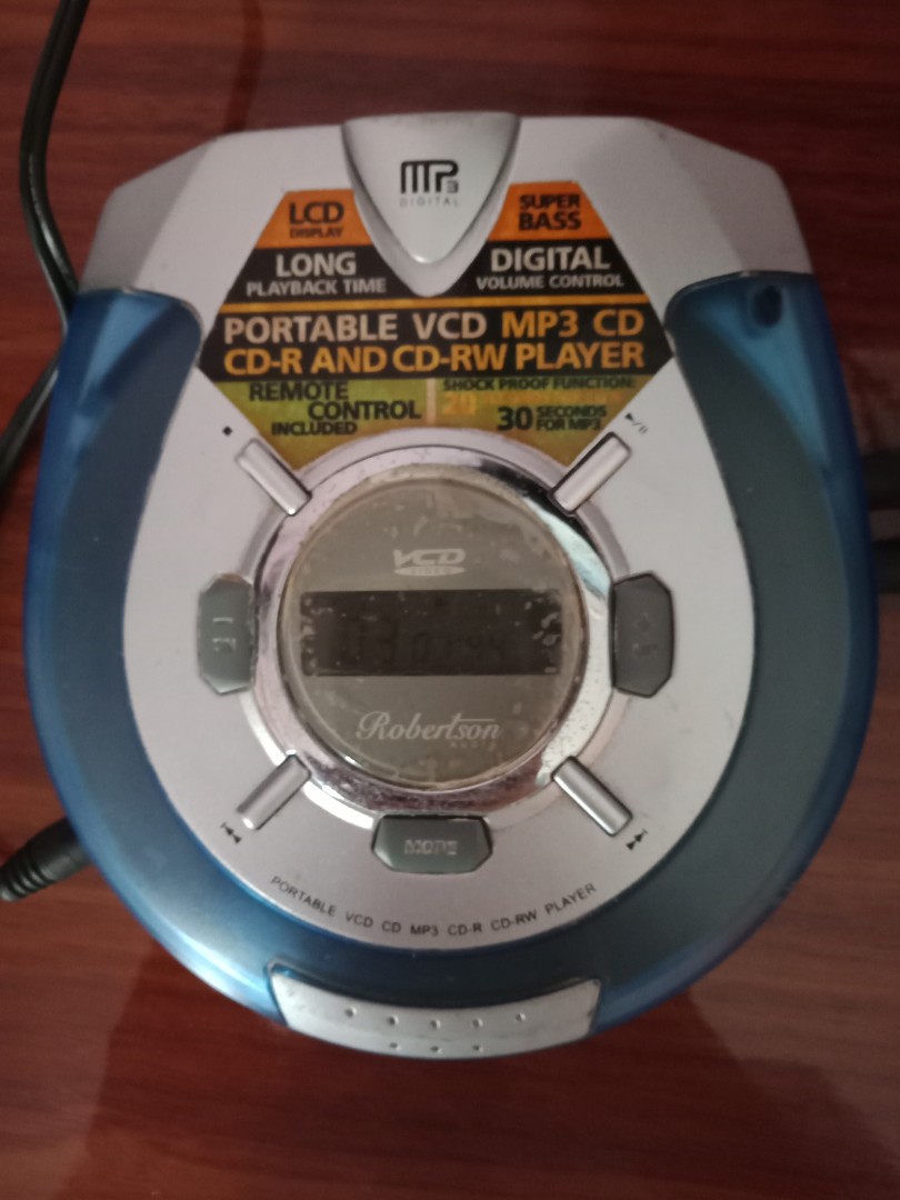 Walkman cum VCD player, Audio, Portable Music Players on Carousell