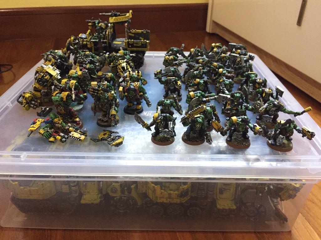 Warhammer 40k Ork Army, Hobbies & Toys, Toys & Games on Carousell