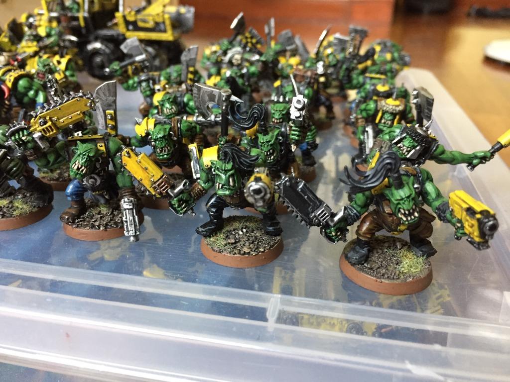 Warhammer 40k Ork Army, Hobbies & Toys, Toys & Games on Carousell