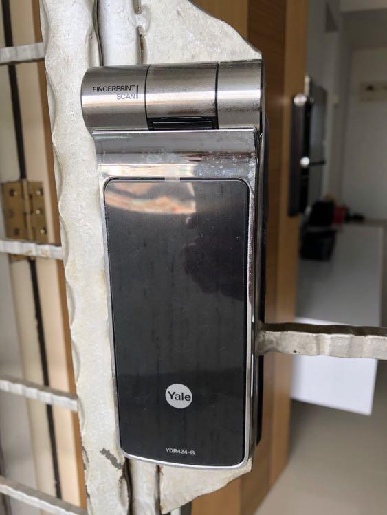 Yale Digital Gate Lock, Furniture & Home Living, Security & Locks ...