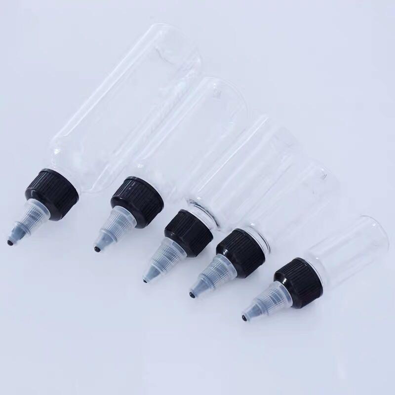 5 X Doser Paint Mixing Bottles With Twist Squeeze Tip With Measurement ...