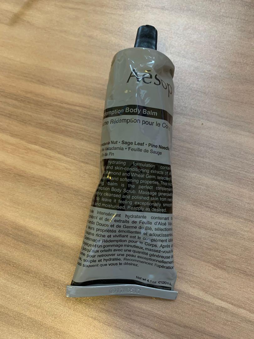 Aesop Redemption Body Balm 120ml, Beauty & Personal Care, Bath & Body ...