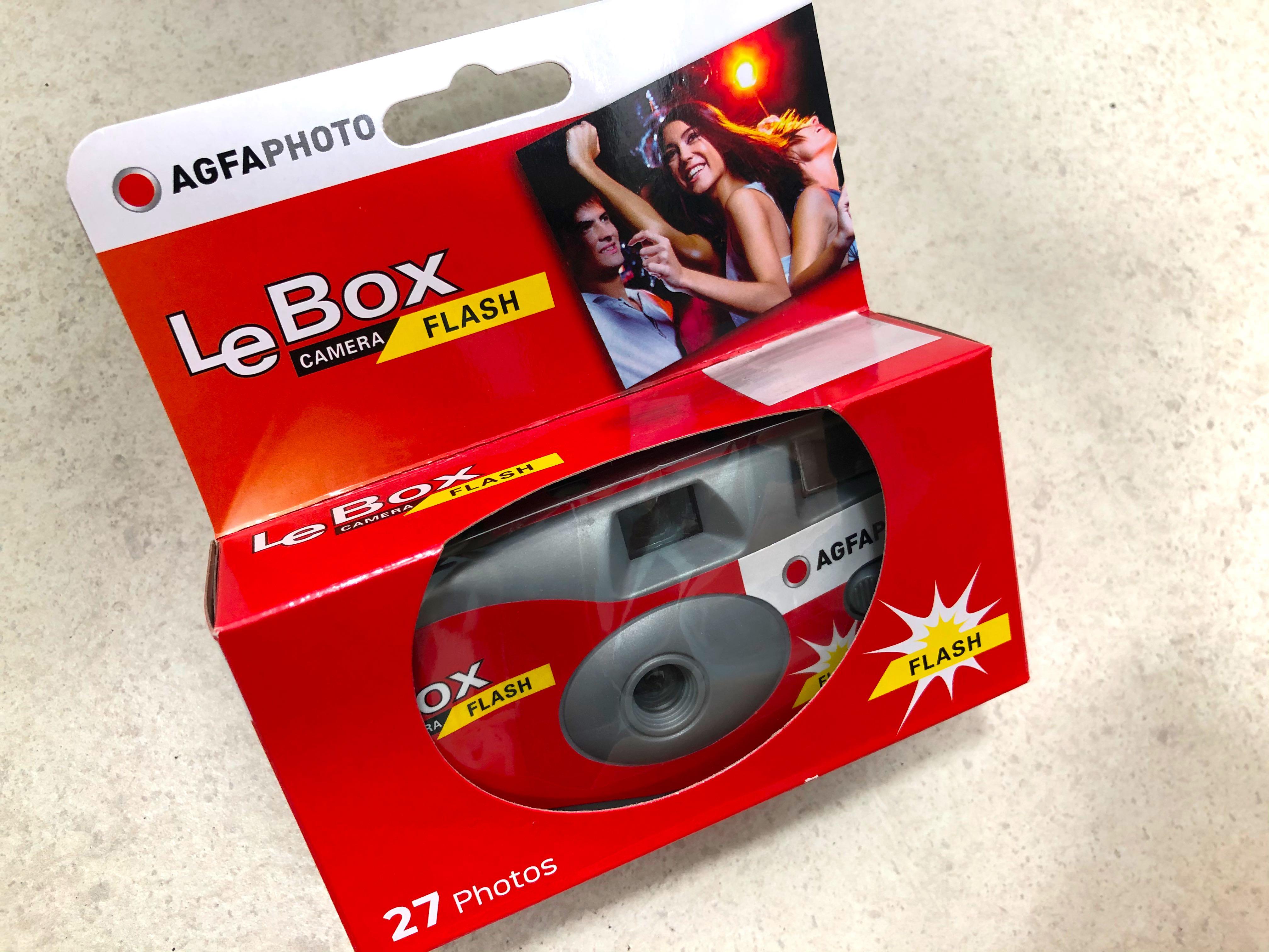 Agfa Lebox Disposable Camera, Photography, Cameras on Carousell