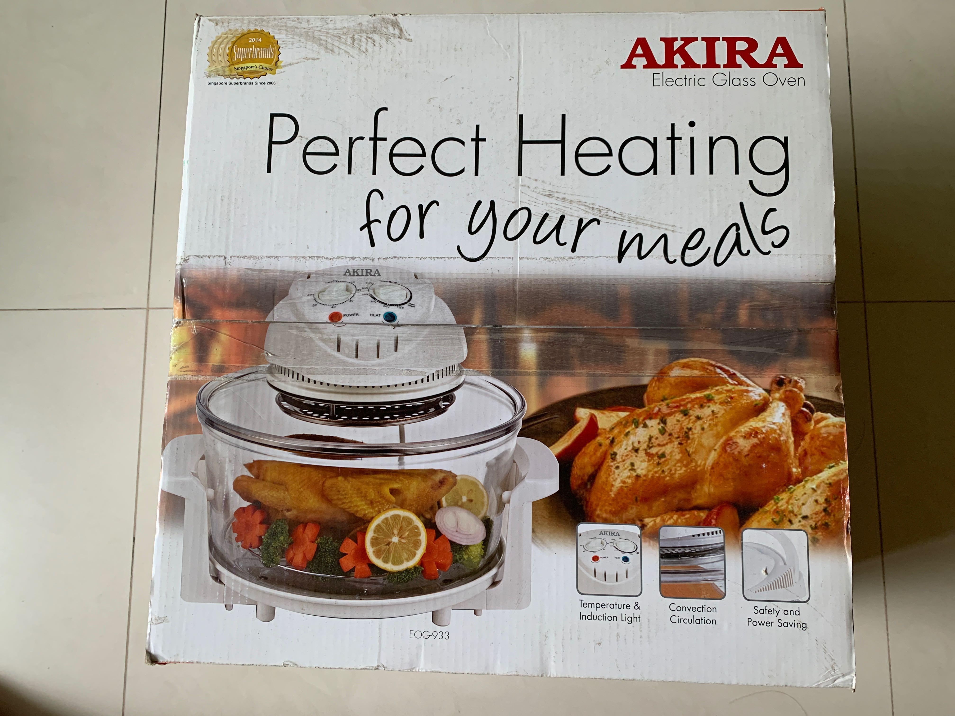 Akira Electric Glass Oven, TV & Home Appliances, Kitchen Appliances ...