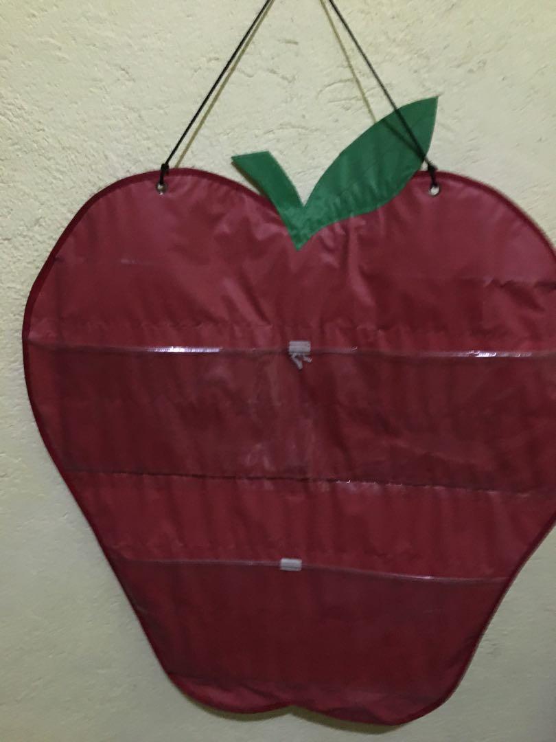 Apple shape educational chart, Hobbies & Toys, Toys & Games on Carousell