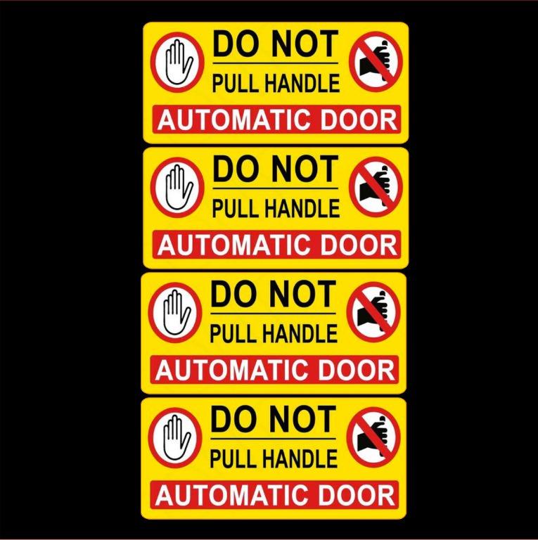 Automatic Car door stickers labels weatherproof Grab Driver Deliveroo ...