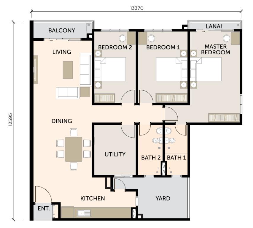 [BIGGEST UNIT] BSP 21, Block E, Property, For Sale on Carousell