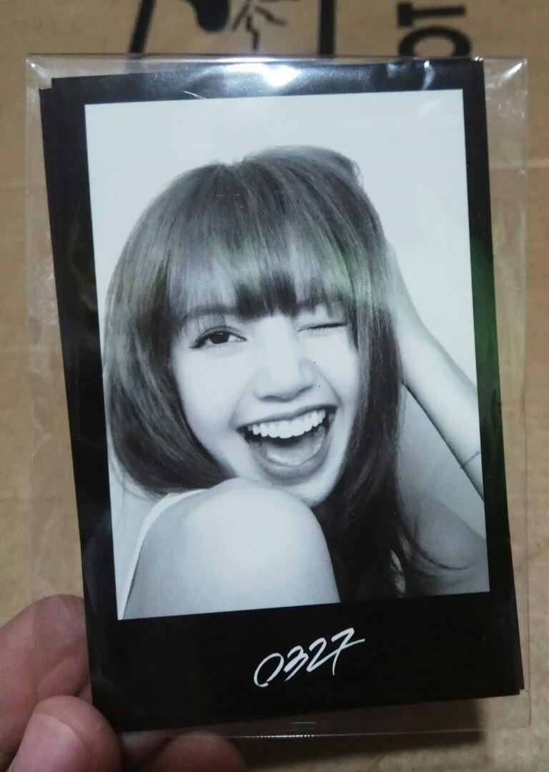 Blackpink LISA 0327 Photocard, Hobbies & Toys, Memorabilia ...