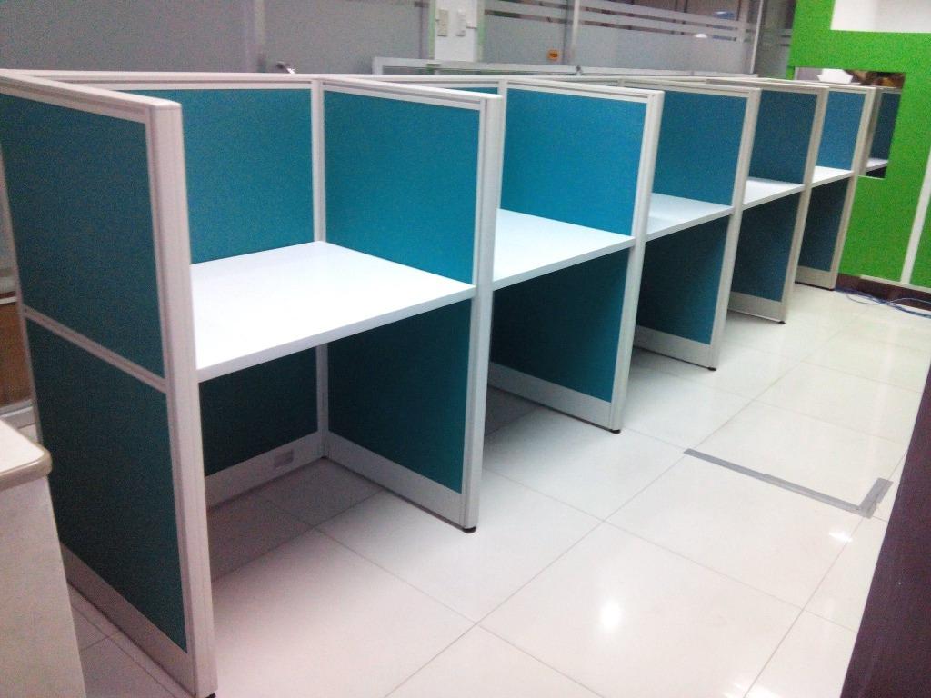 CUBICLE LAMINATED TOP TABLE WORKSTATION OFFICE PARTITION AND FURNITURE ...
