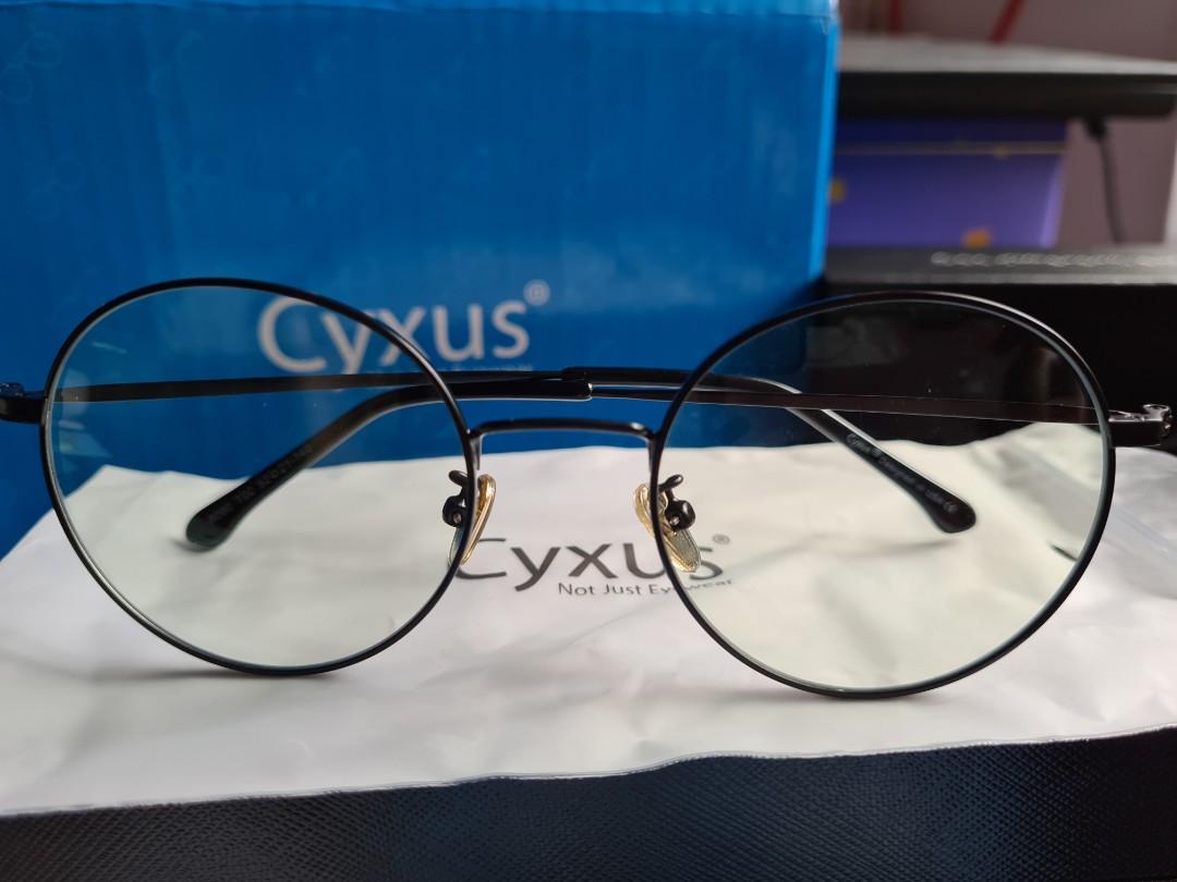 Cyxus Blue Light Blocking Computer Glasses (Korean Round Trendy), Women ...