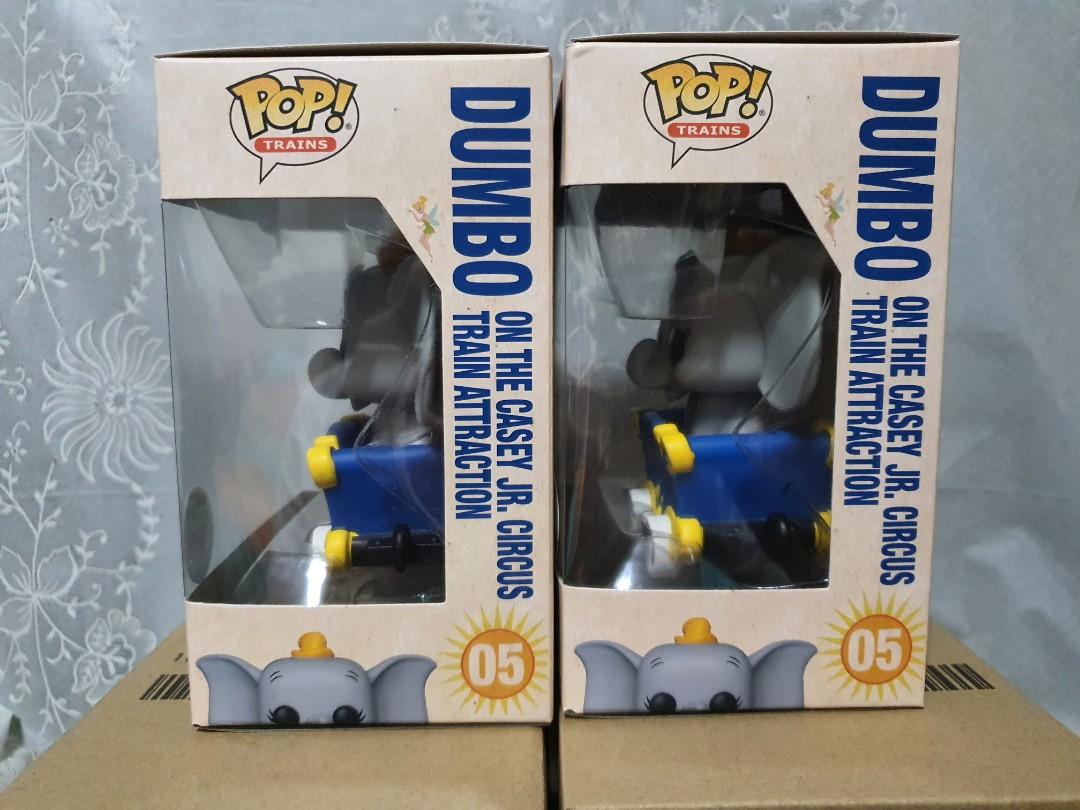 Dumbo on Casey Jr. Circus Train Attraction Funko Pop! Disney, Hobbies ...
