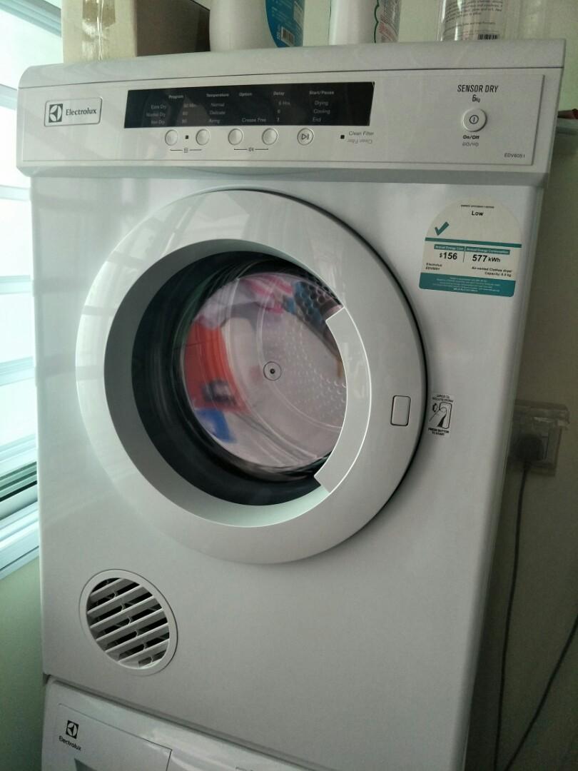 Electrolux Sensor Dryer, TV & Home Appliances, Washing Machines and ...