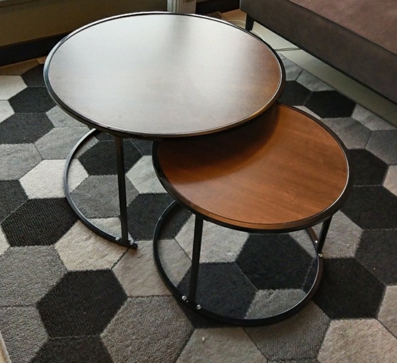 Extendable Nested Coffee Table, Furniture, Tables & Chairs on Carousell