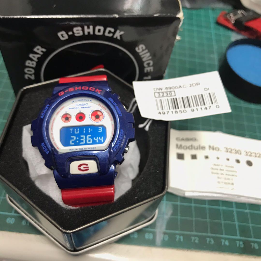 G- Shock dw6900ac-2 aka Doraemon, Mobile Phones & Gadgets, Wearables ...