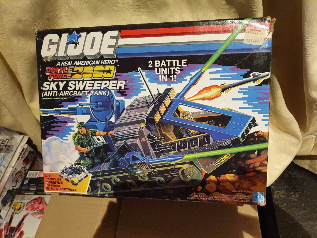 G.I JOE BATTLEFORCE 2000 SKY SWEEPER (ANTI-AIRCRAFT TANK), Hobbies ...