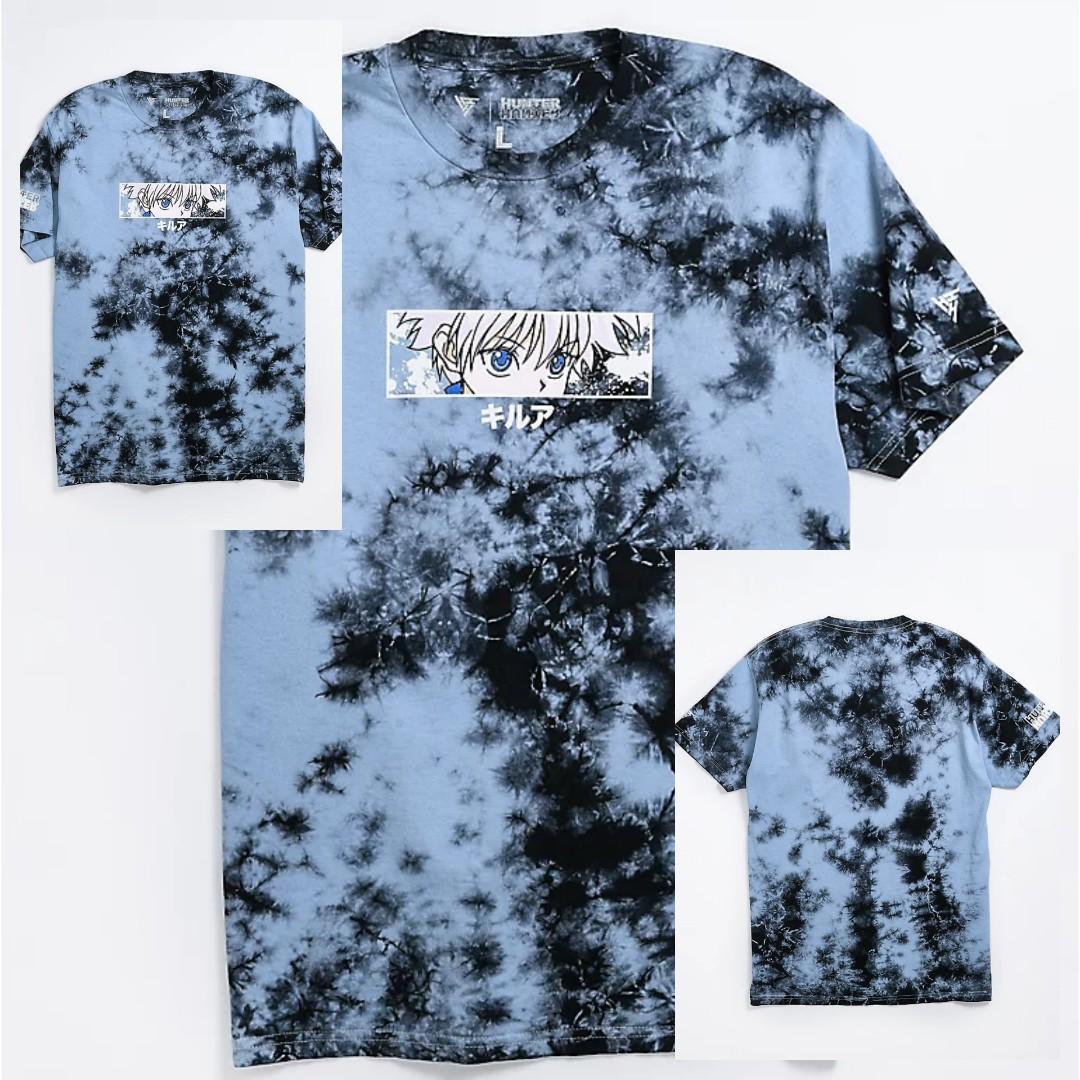Hypland x Hunter x Hunter Killua Eye Blue T-Shirt, Men's Fashion, Tops ...