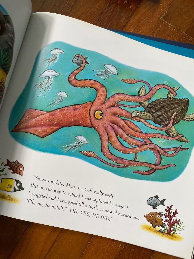 Julia Donaldson - Tiddler the story telling fish / The Snail & The ...