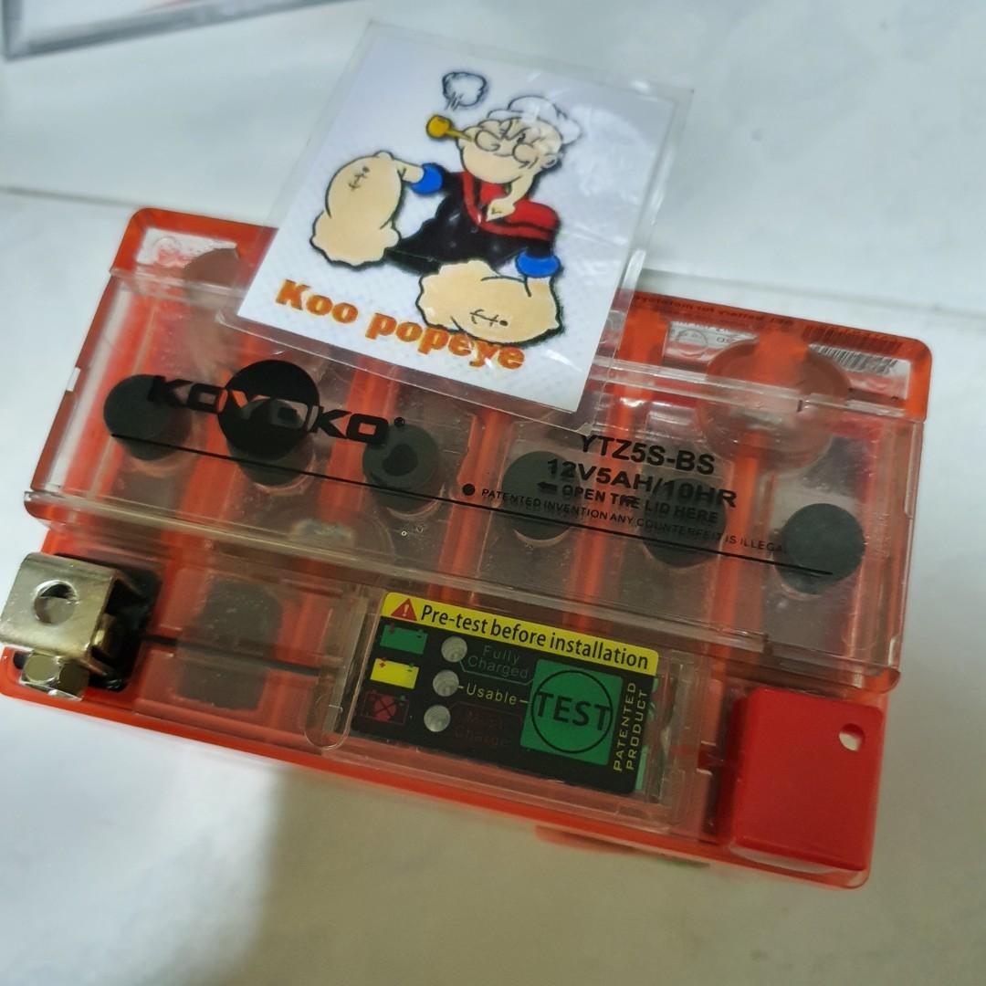 KOYOKO BATTERY YTZ5s - BS for Yamaha Sniper, Jupiter, Spark, R15, FZ16 ...