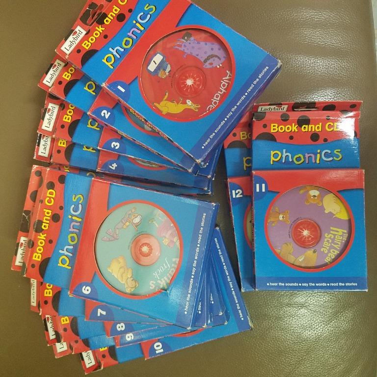 Lady Bird Phonics CD & Books Full Set of 12 on Carousell