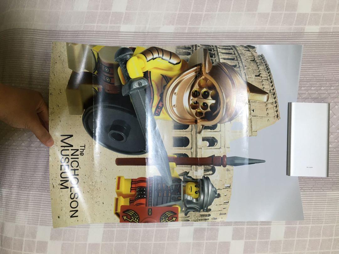 Lego “ the Nicholson museum” coliseum poster, Hobbies & Toys, Toys ...