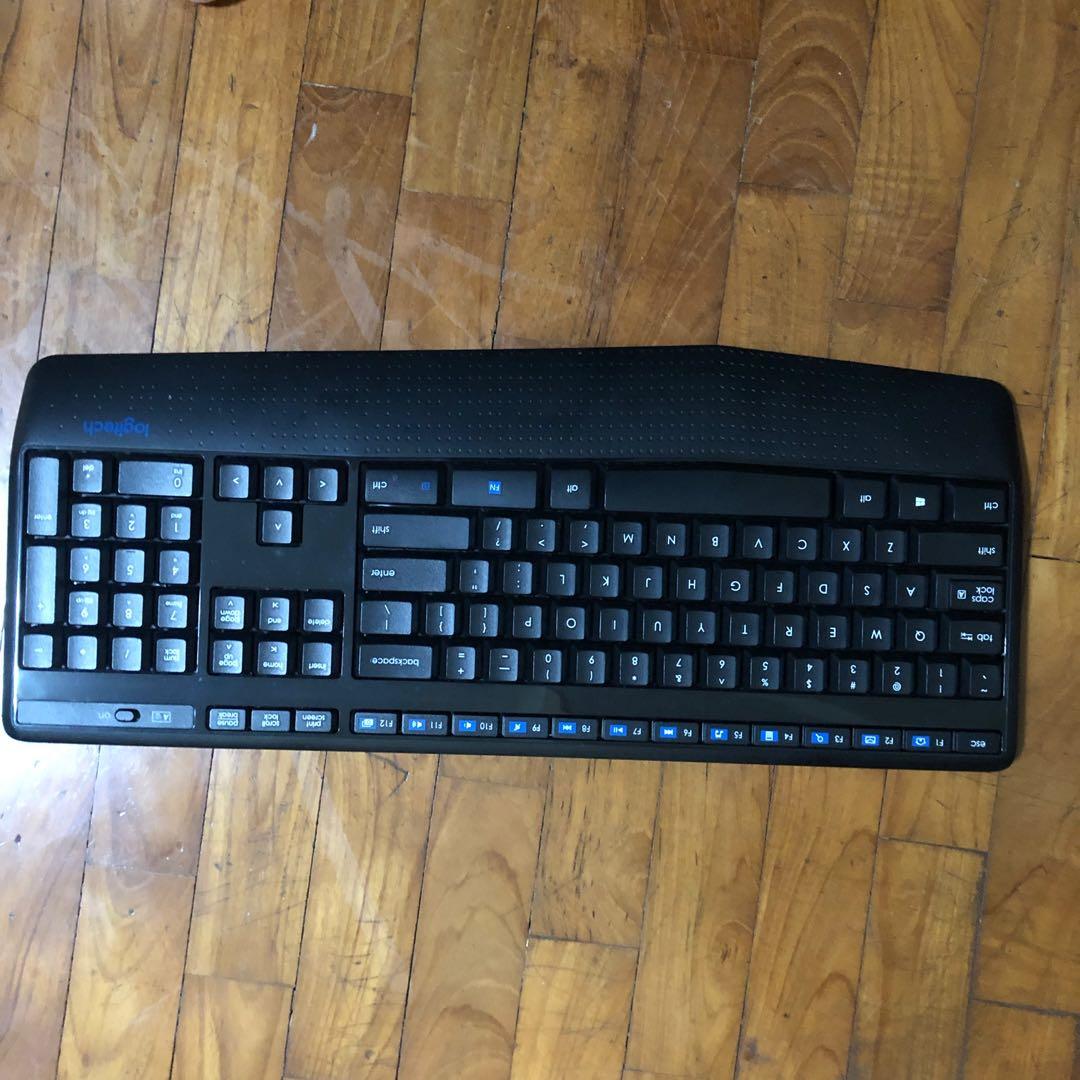 Logitech Wireless Keyboard K345, Computers & Tech, Parts & Accessories ...