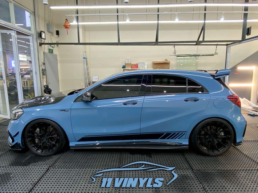 Mercedes A45 Wrap (Full body), Car Accessories, Car Workshops ...
