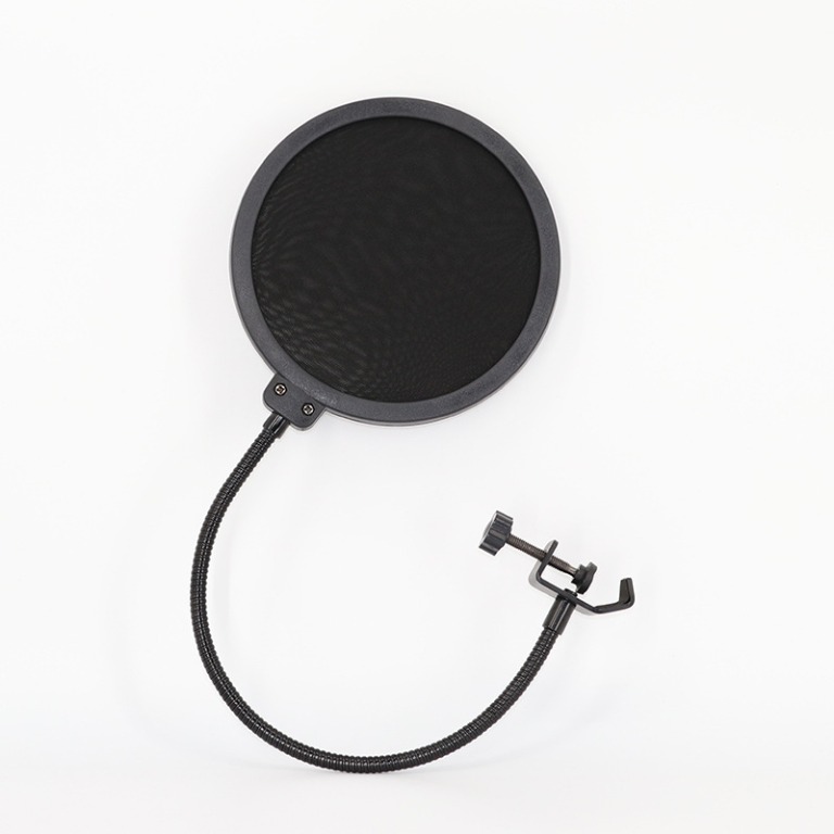 Microphone/Mic Wind Screen Pop Filter/Swivel Mount/Mask Shied/Pop ...