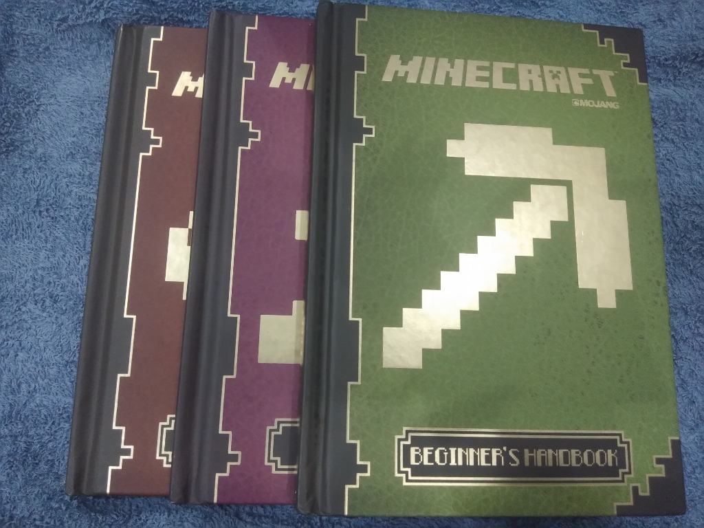 Minecraft book ( beginner's , redstone, combat handbook), Hobbies ...