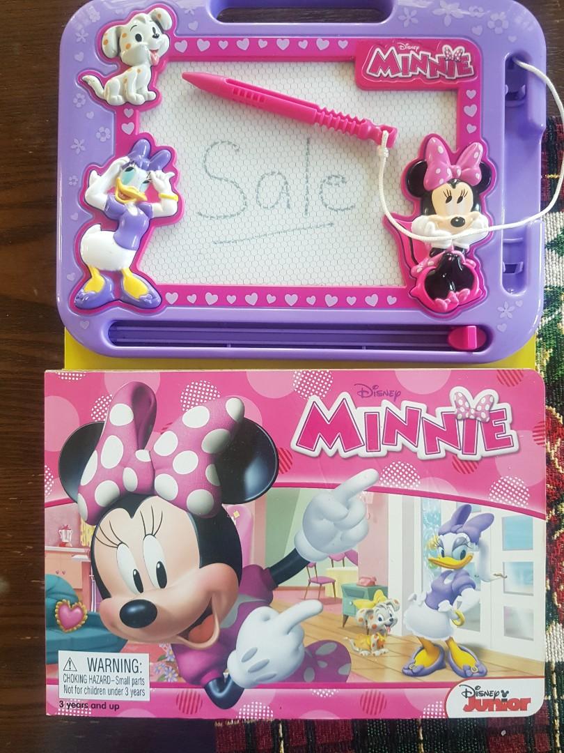 Minnie mouse magnetic drawing board, Hobbies & Toys, Toys & Games on ...