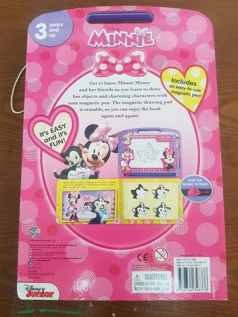 Minnie mouse magnetic drawing board, Hobbies & Toys, Toys & Games on ...