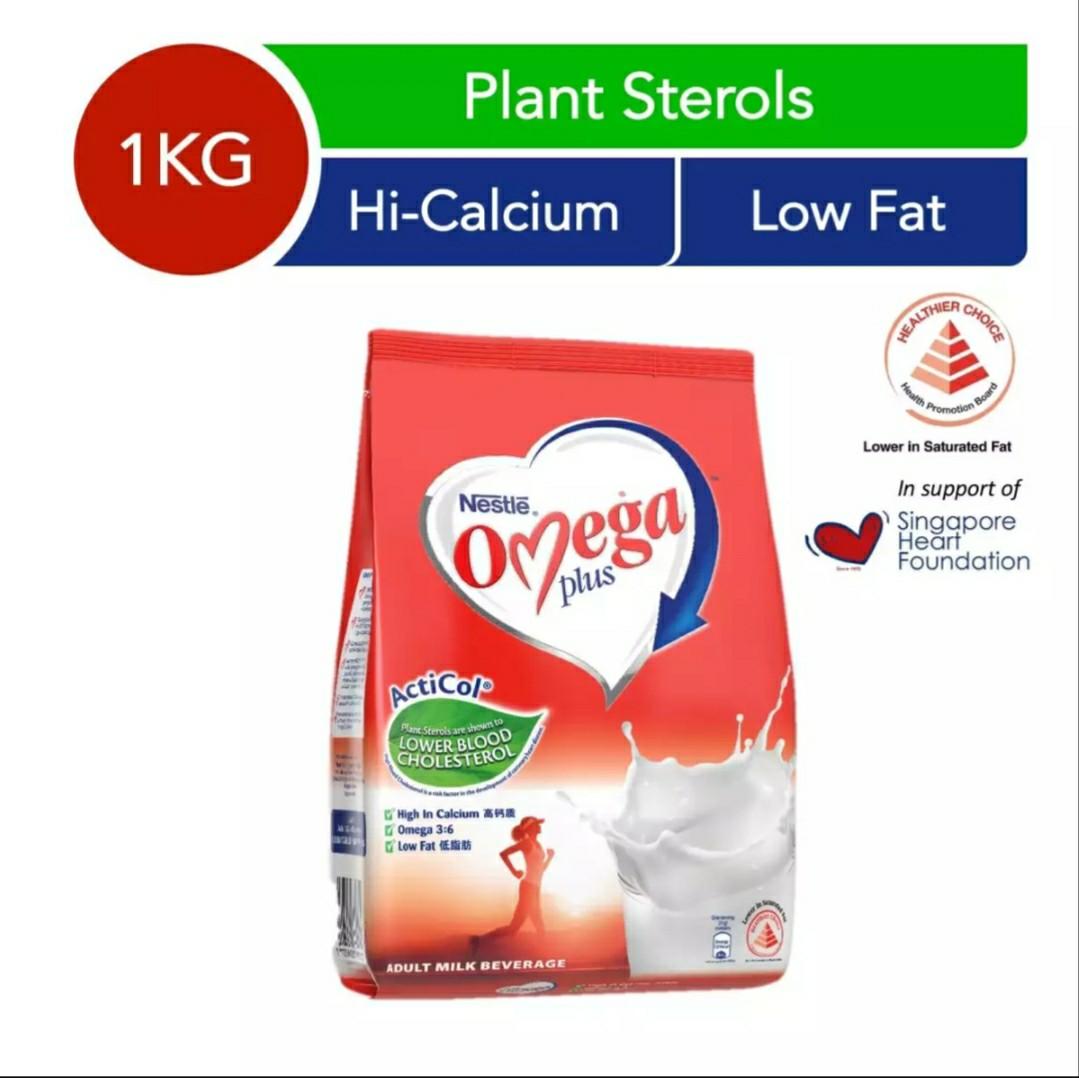 Nestle Omega Plus Adult Milk Powder - ActiCol (1kg) #BedokMRT, Health ...